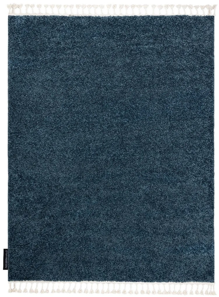 Dywany Łuszczów, Kusový koberec Berber 9000 blue, 160x220, modrá, ložnice