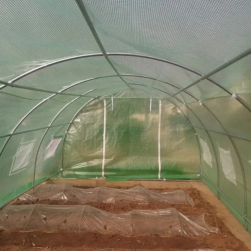 Hydrosan Náhradní fólie PTF 07G, 6x3 m, na zahradní fóliovník, zelená, dvojité dveře