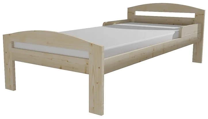 Vomaks Dětská postel M 011 NEW* 80 x 200 cm surové dřevo