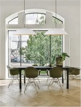 Závěsné LED svítidlo NOVA LUCE GLIM 42W 3000K 9081280 stmívatelné Triac