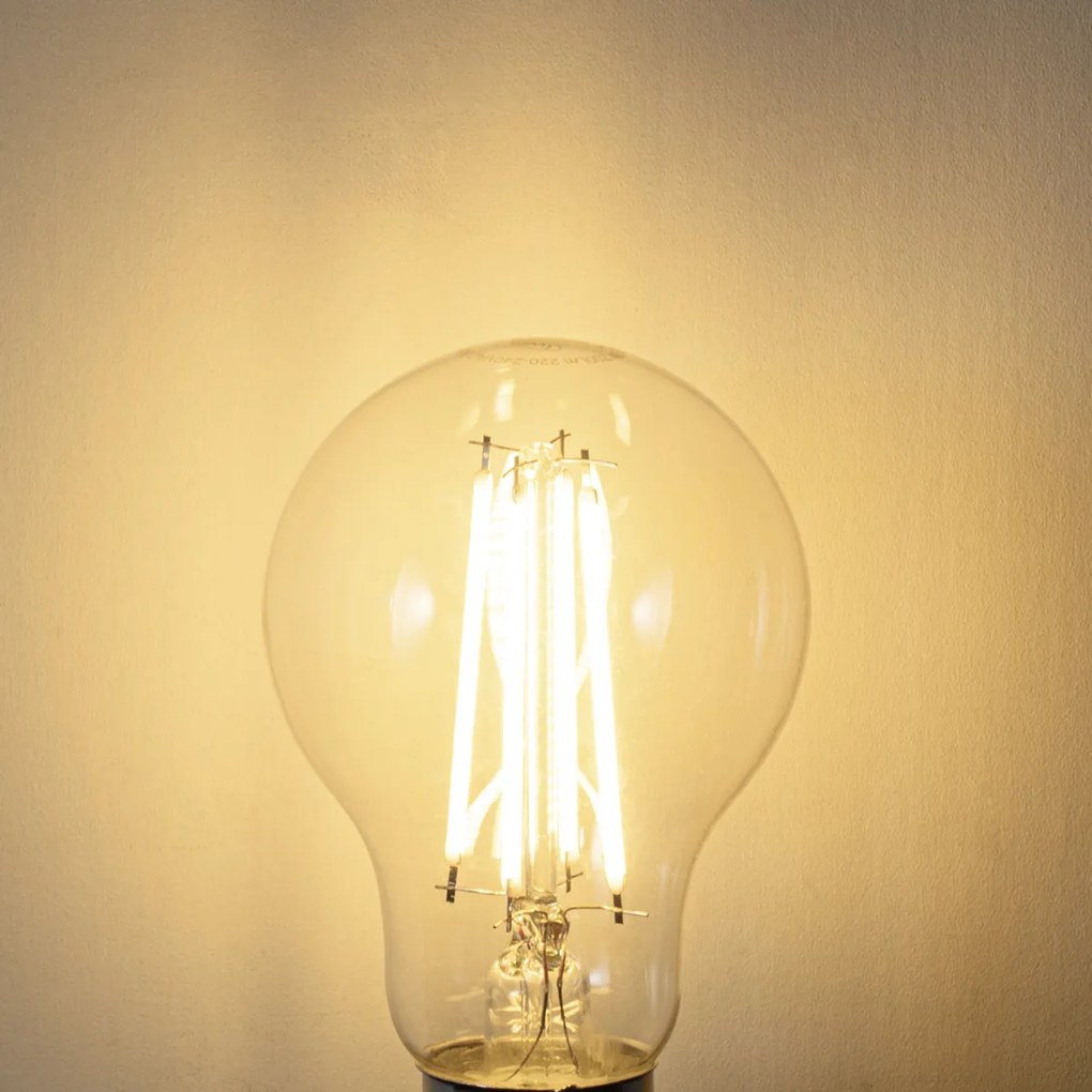 Sada 5 stmívatelných LED žárovek E27 A60 6W 500LM 3000K