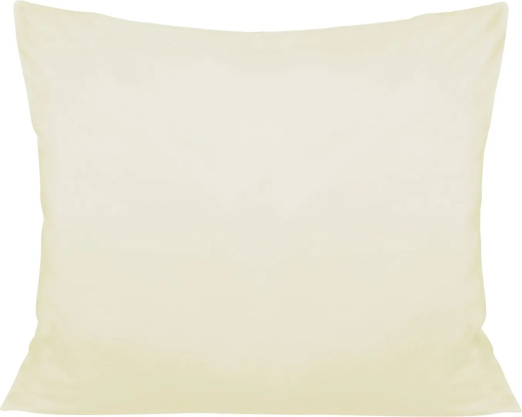 SATÉNOVÝ DEKORAČNÍ POVLAK NA POLŠTÁŘ SATYNLOVE 40X60 CM KRÉMOVÝ
