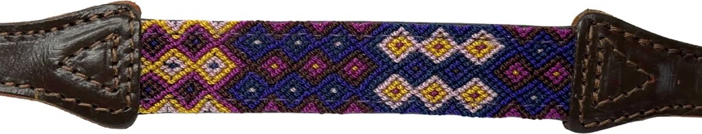 Kožený mexický obojek S