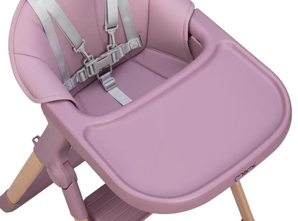 MoMi Jídelní židlička Kala MoMi Růžová