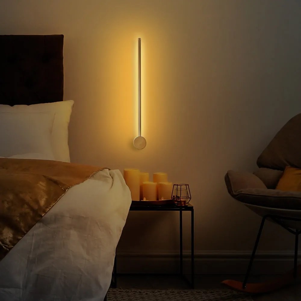 LED nástěnné svítidlo ve zlaté barvě ø 7 cm Sword – Opviq lights