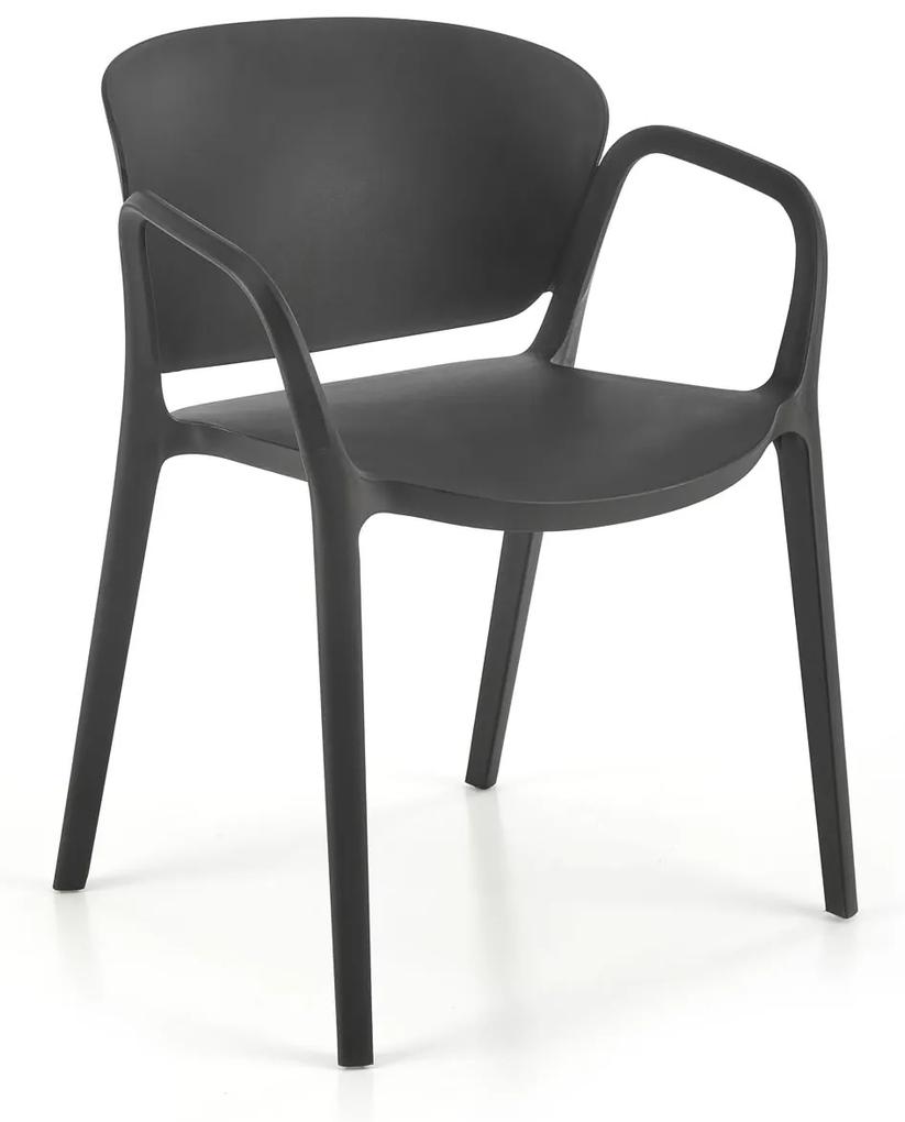 HALMAR K491 židle černá