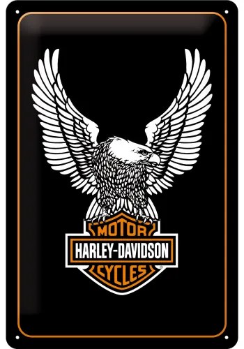 Postershop Plechová cedule - Harley-Davidson (Orel) 30x20 cm