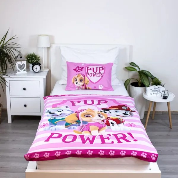 Jerry Fabrics Povlečení do postýlky Paw Patrol 122 baby 100x135, 40x60 cm