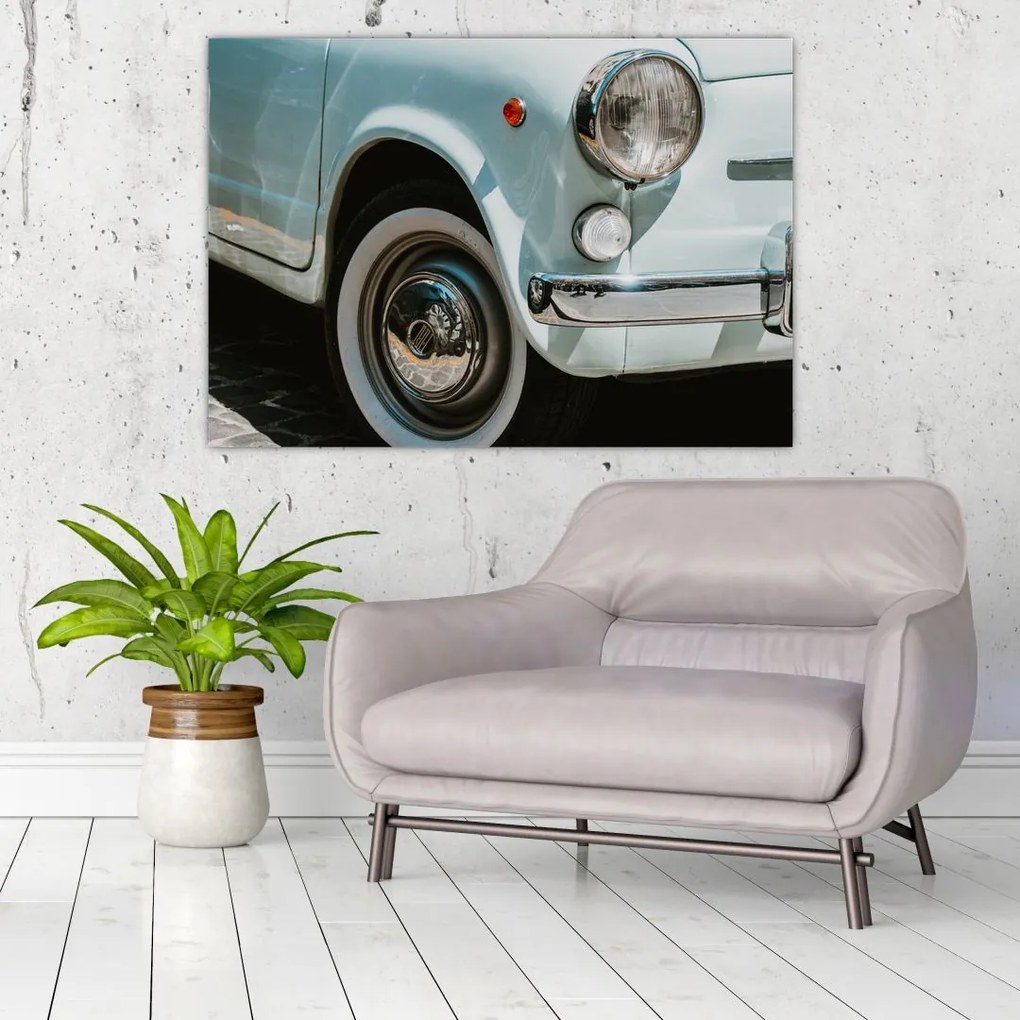 Obraz - Retro auto Fiat (100x70 cm), 40 dalších rozměrů