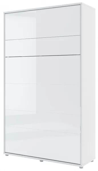 Sconto Postel BED CONCEPT 1 bílá/vysoký lesk, 120x200 cm