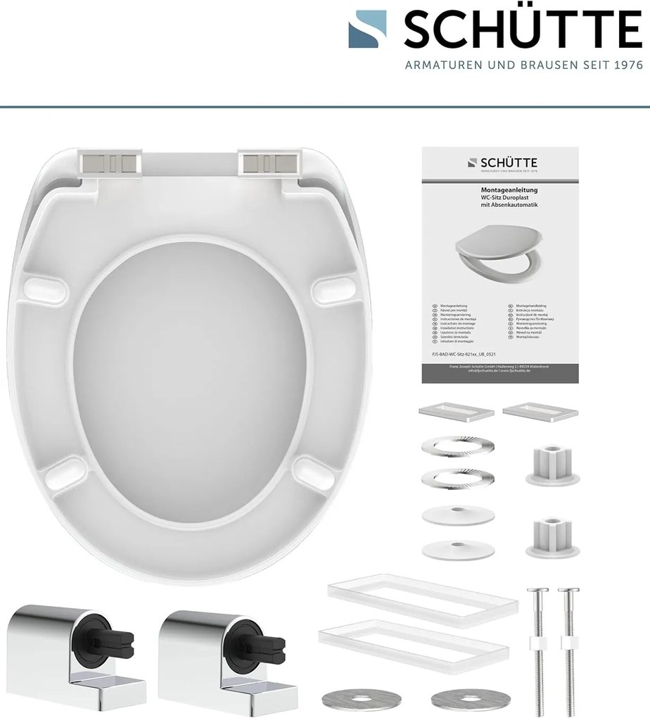 Eisl Sanitär WC prkénko Duroplast Soft Close Neon Paint 82191