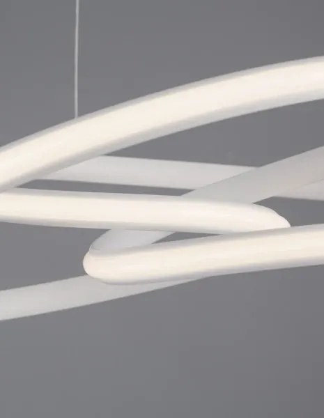 LED lustr Menton 52 bílé