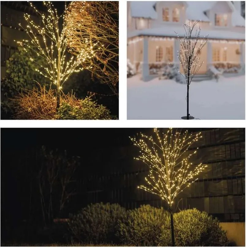 EMOS LED svítící stromek 120cm DCTW30