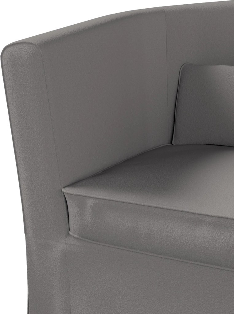 Potah na křeslo IKEA Ektorp Tullsta barva béžová látka pletený vzor