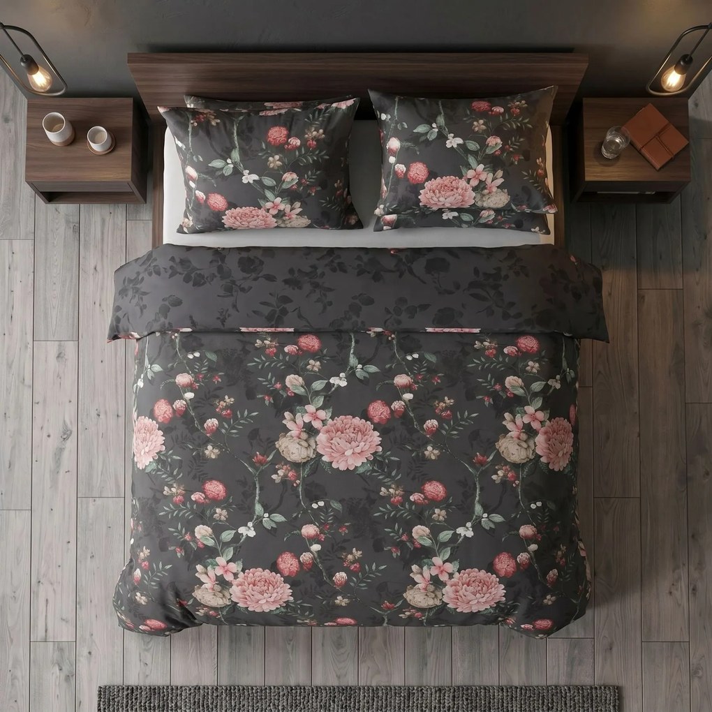 Saténové povlečení LUXURY COLLECTION ALISA - 1x 240/220, 2x 70/90cm