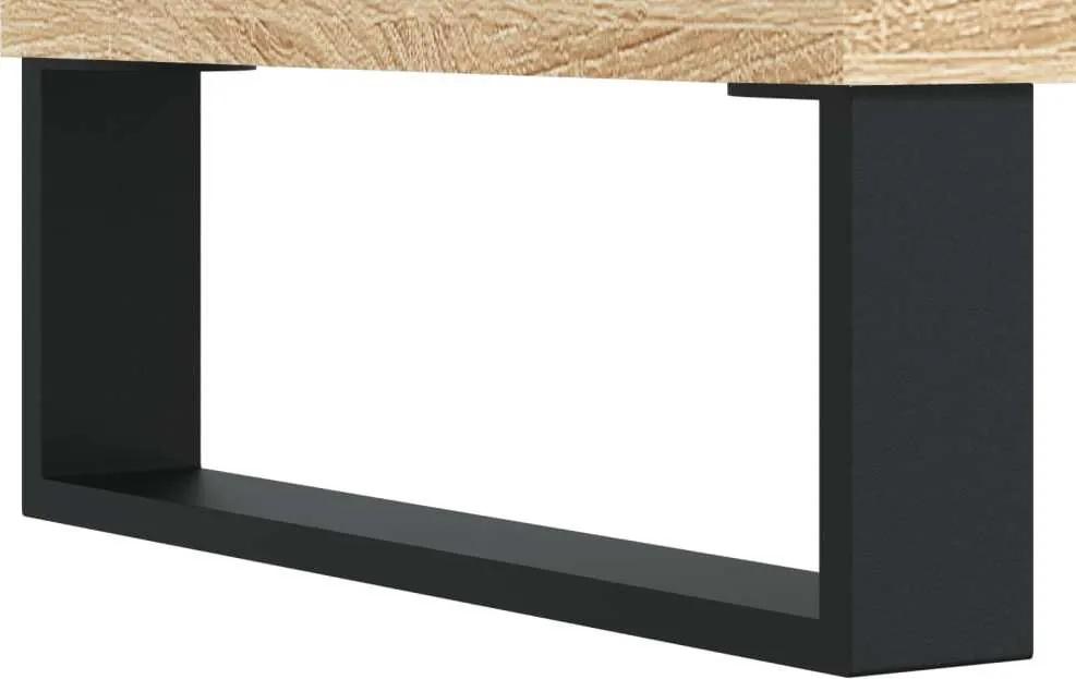 vidaXL TV skříňka 150x30x50 cm kompozitní dřevo [829119] Barva: bílá s vysokým leskem