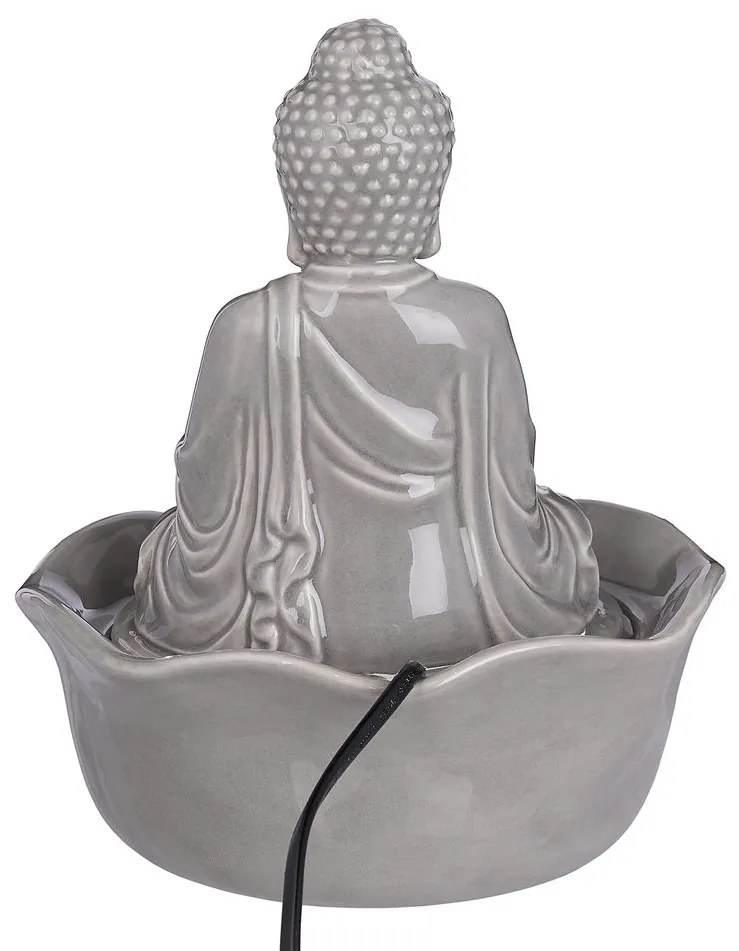 BALANCE Stolní fontána Buddha - šedá