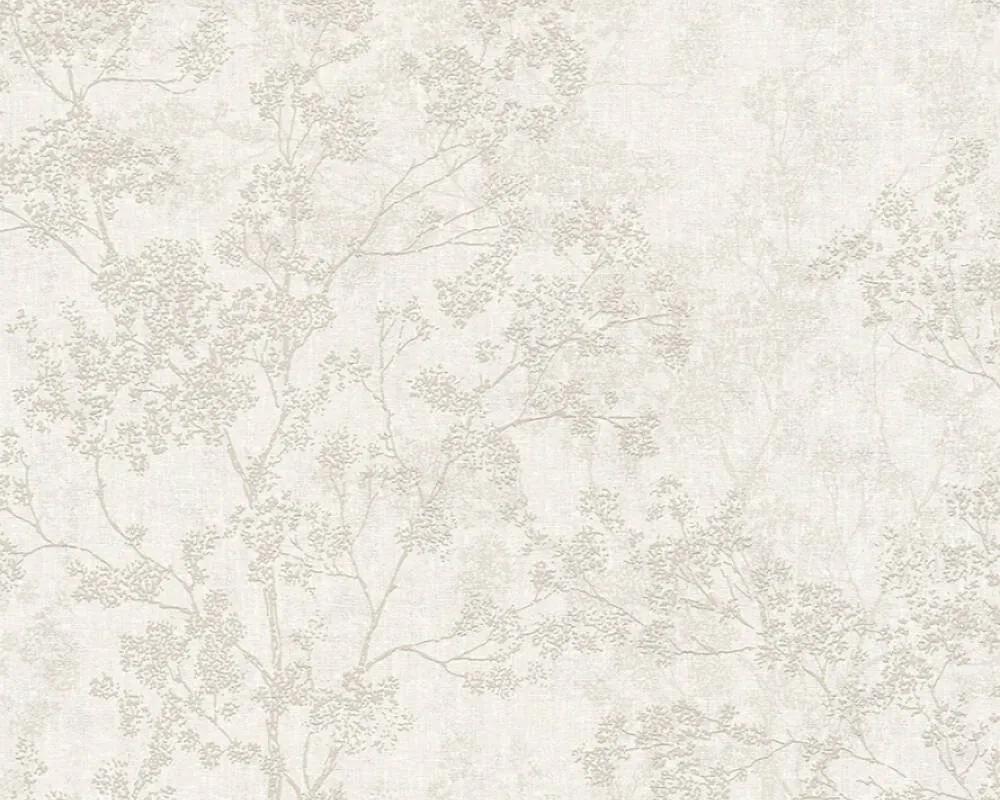 Vliesová tapeta 373972 stromy, béžový květinový vzor / Tapety na zeď 37397-2 New Walls (0,53 x 10,05 m) A.S.Création