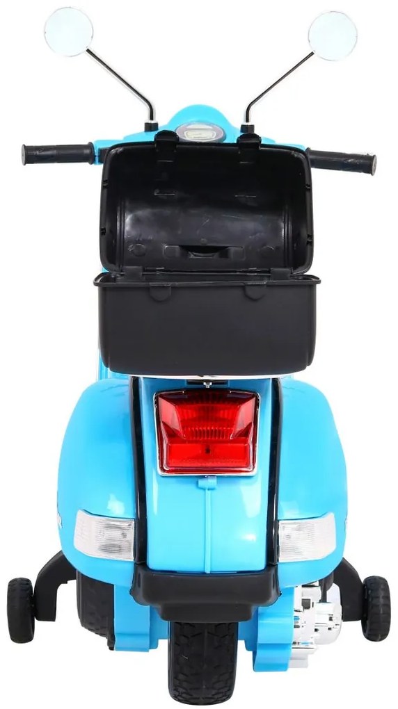 Tomido Dětská elektrická motorka Vespa modrá