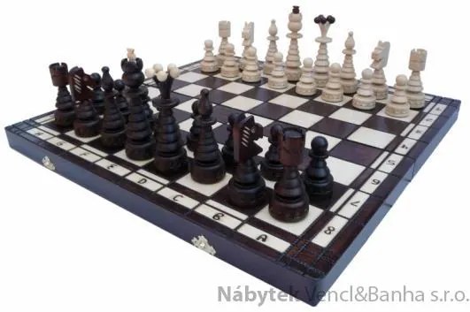 dřevěné šachy tradiční Stromečkové 114 mad