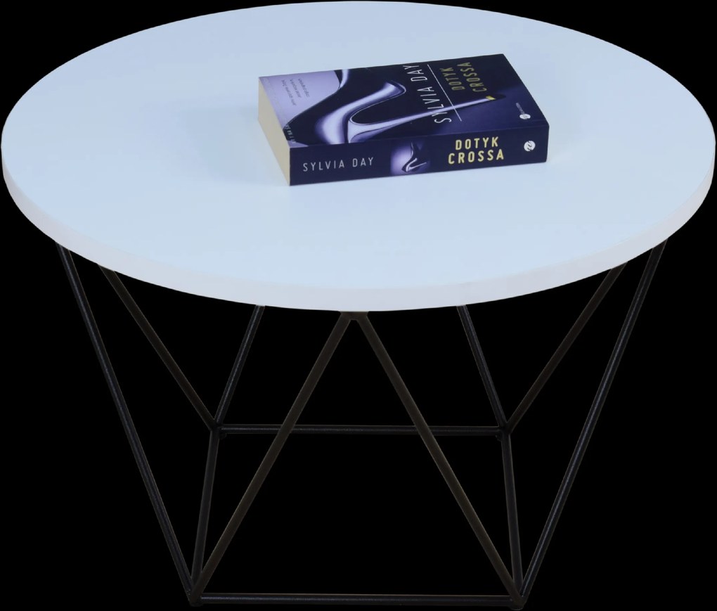 ADRK Furniture Konferenční stolek LIAM CT-LIA-B-W