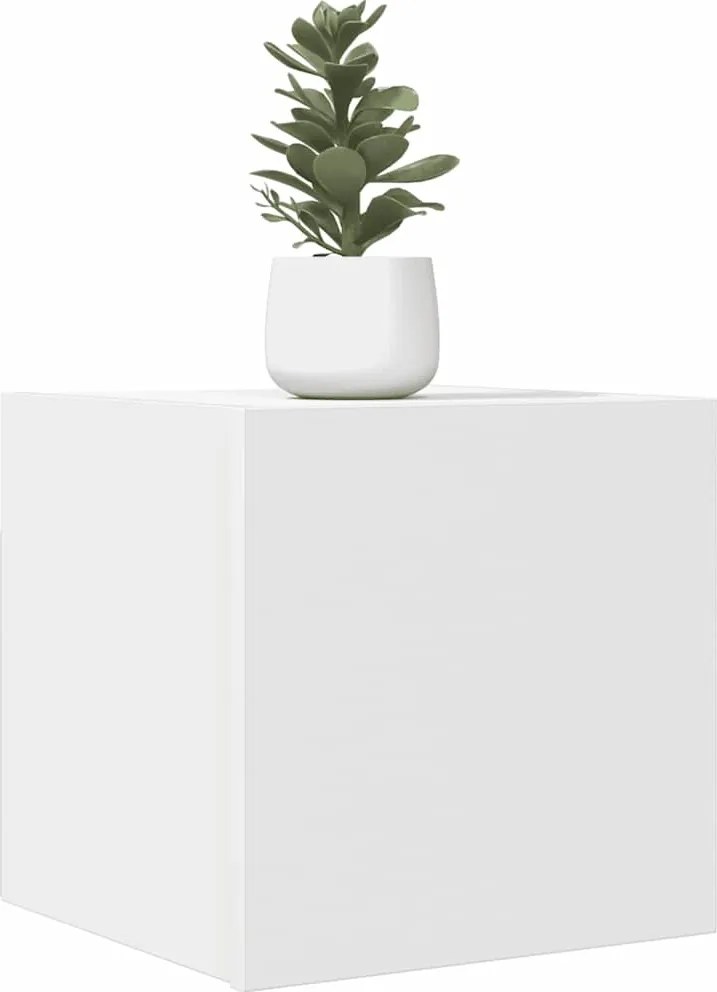 vidaXL Nástěnná TV skříňka 30,5x30x30 cm [804493] Barva: Bílá