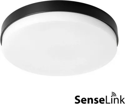 Přisazené LED svítidlo PROLUMIA Prodisc III Ø 335mm max 22W SenseLink senzor černá 3000-3500-4000K 120° IP54 40008276