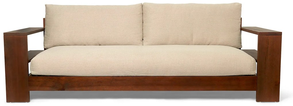 Ferm Living designové sedačky Edre Sofa - Classic Linen (240 x 85 cm)