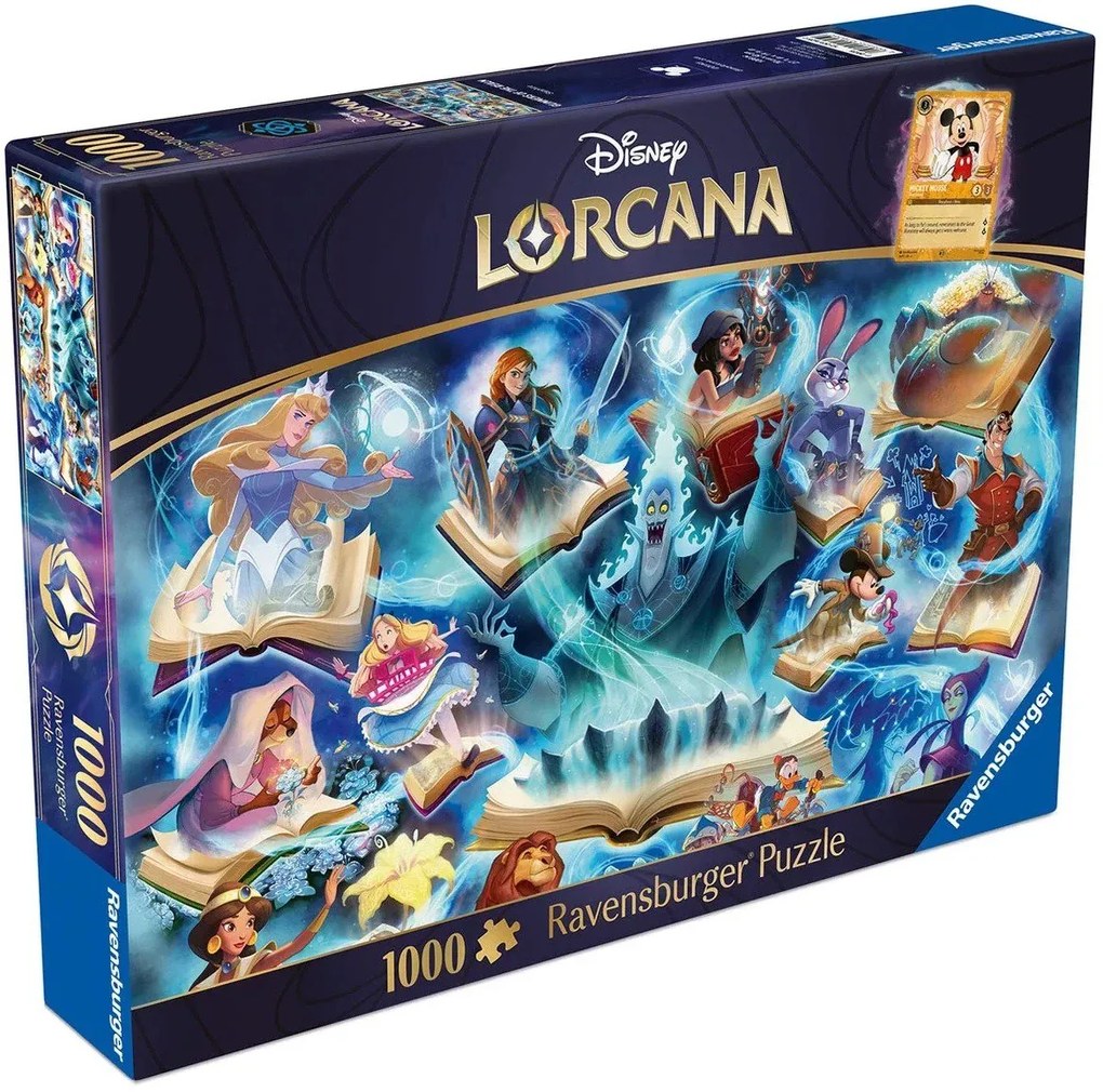 Ravensburger 120016250 disney lorcana - glimmers of the realm: safír