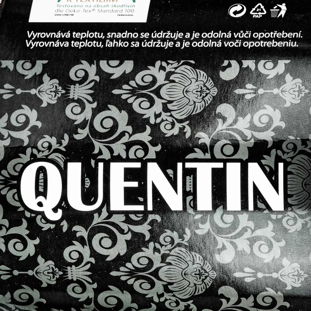 Quentin deka mikrofleece QUENTIN AK-2396 jednobarevná tyrkysová, 150x200cm