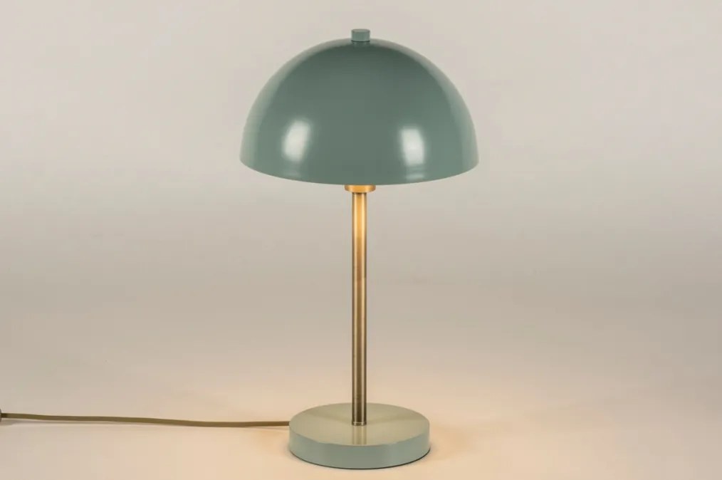 Stolní retro zelená lampa Montana Green