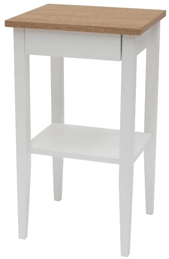 OnaDnes -20% Dubový odkládací stolek RAGABA ENTLIK 40 x 35 cm