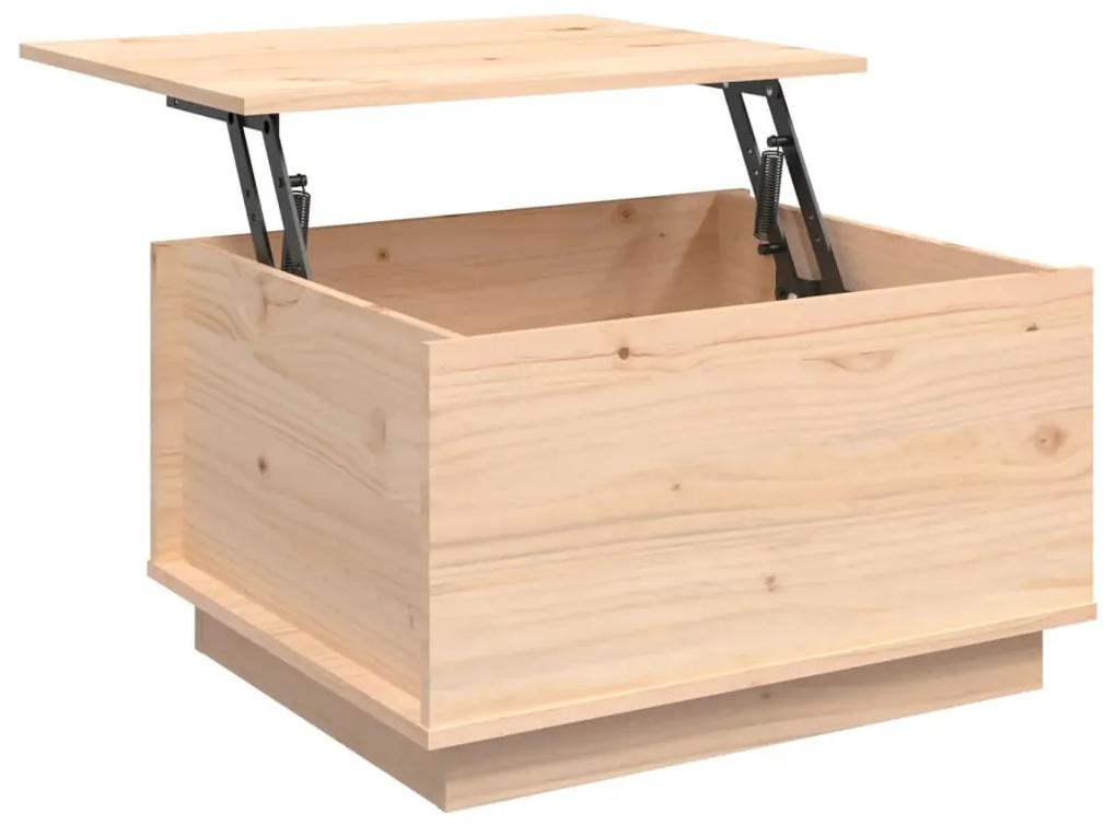 Konferenční stolek 60x50x35 cm masivní borové dřevo - Default Title