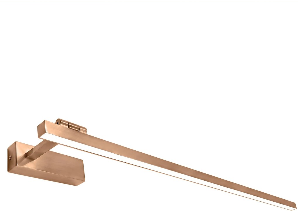 Toolight Rea, Koupelnové nástěnné LED svítidlo SWE039-1W 80cm BRUSH COPPER, OSW-20139