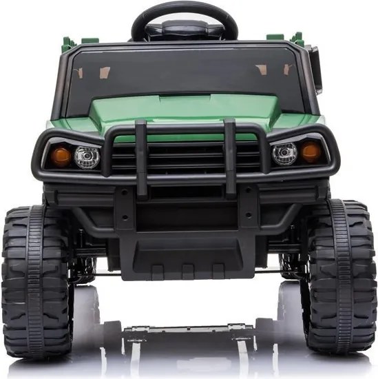 LEAN CARS Bateriové autíčko BDM0926 LED MP3 dálkové zelené