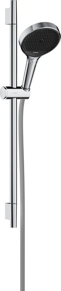 Hansgrohe Rainfinity, sprchová sada 130 3jet EcoSmart s tyčí S Puro 65 cm, chromová, HAN-28746000