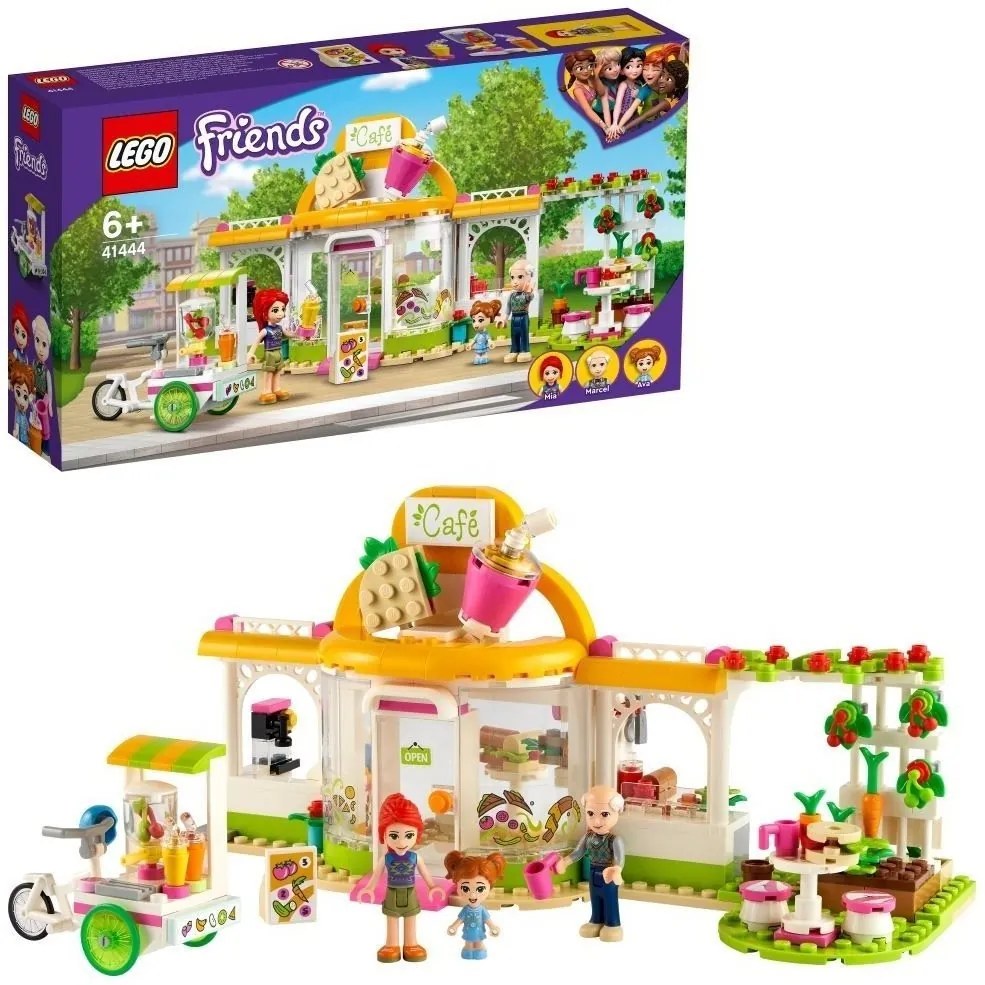 Lego stavebnice lego friends 41444 bio kavárna v městečku heartlake