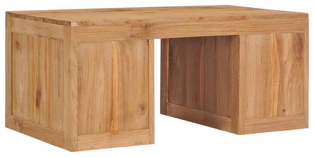 Konferenční stolek 90 x 50 x 40 cm masivní teakové dřevo,  288902
