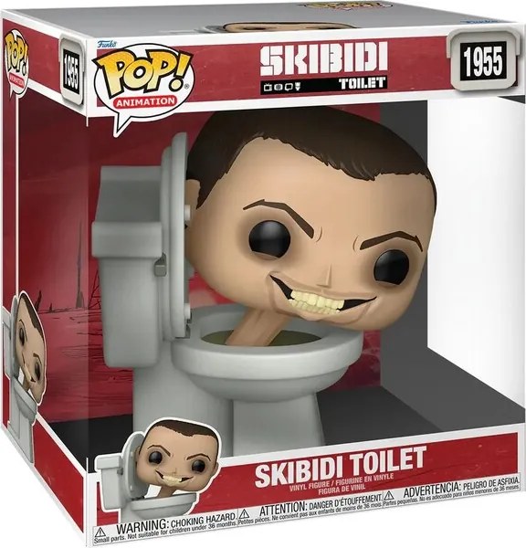 Skibidi Toilet Super Sized Jumbo POP! Vinyl Figure Skibidi Toilet 25 cm
