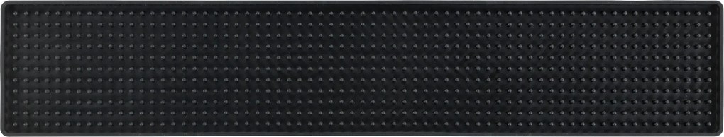 Odkapávací podložka, 8 x 42 x 1,5 cm, černá