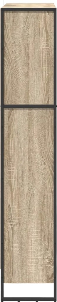 Knihovna 80 x 30 x 155 cm Kompozitní dřevo Sonoma 3403005