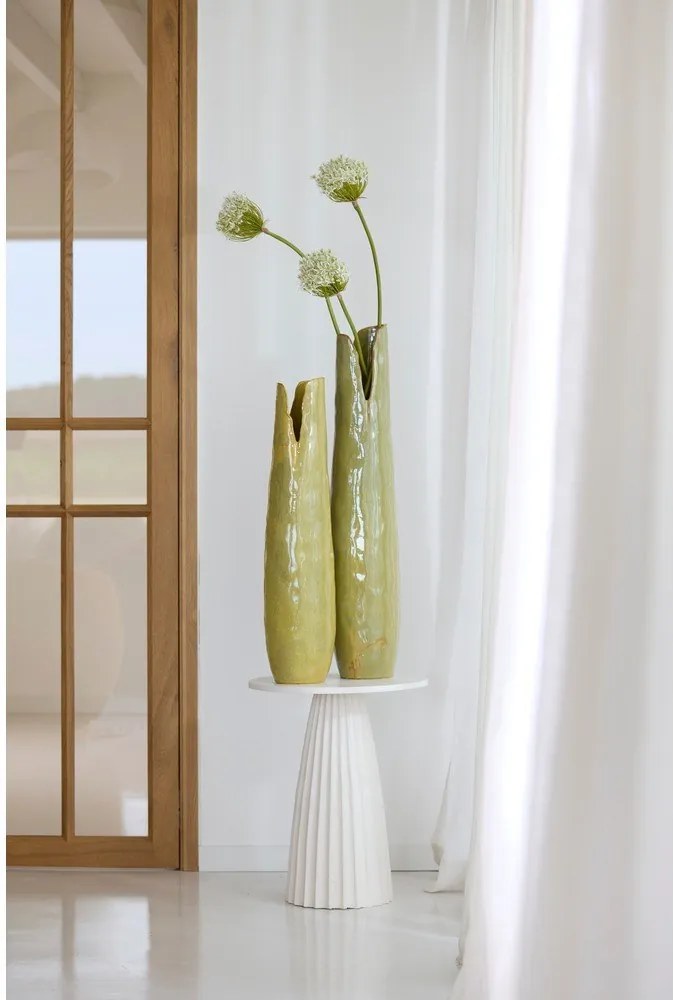 Kovový kulatý odkládací stolek ø 45 cm Veglia – Light & Living