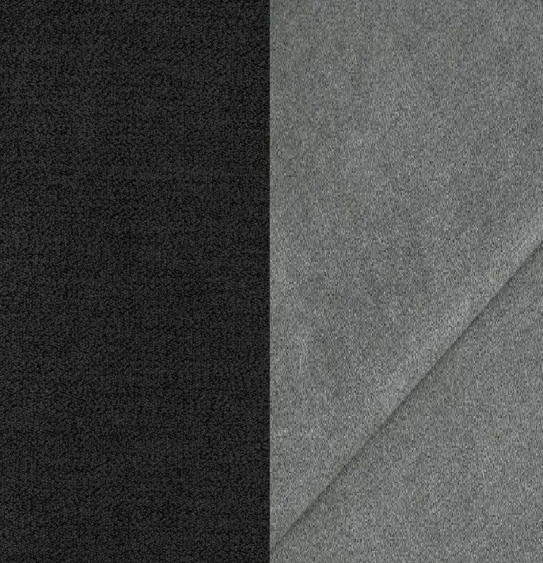 Rozkládací pohovka TAMARA černá / šedá (231 x 97) cm