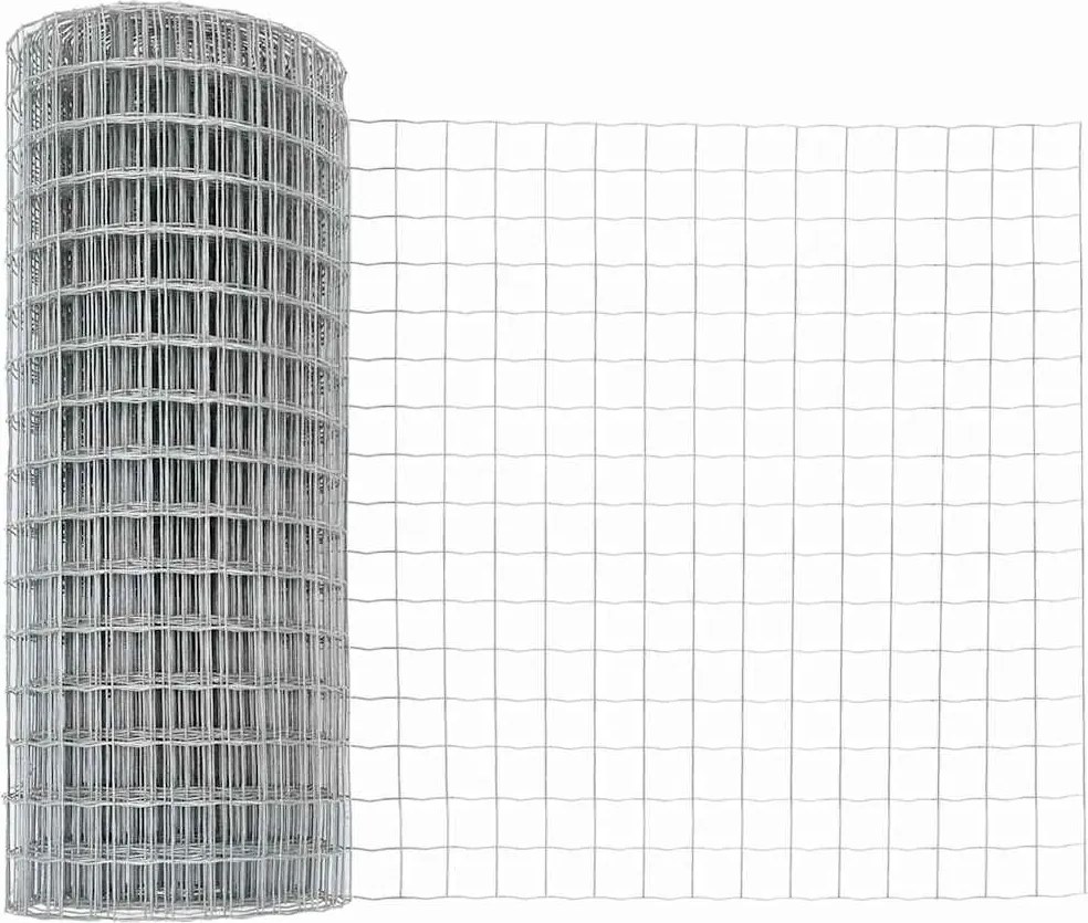 Venkovní euro plot s hroty 10 x 1 m Pozinkovaná ocel Stříbrná 3350719