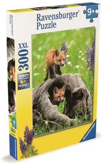 Puzzle ravensburger 120008712 zvědavé lišky