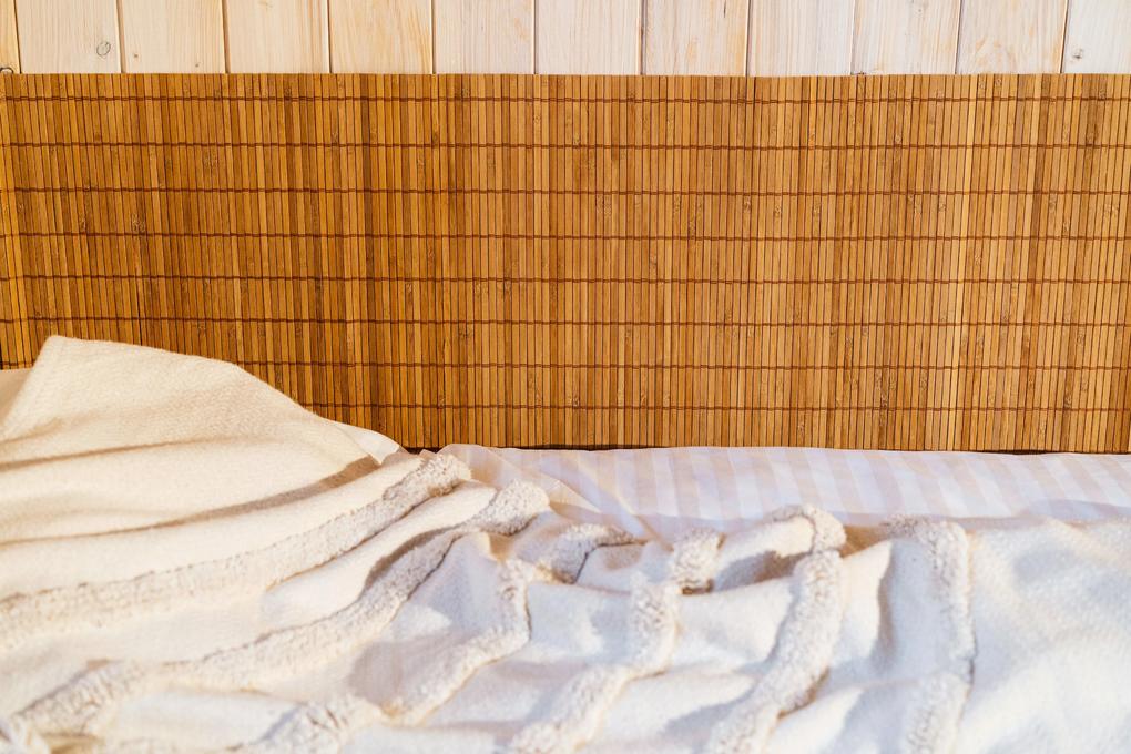 Vingo Bambusová rohož za postel hnědá Šířka rohože: 90 cm, Délka rohože: 300 cm