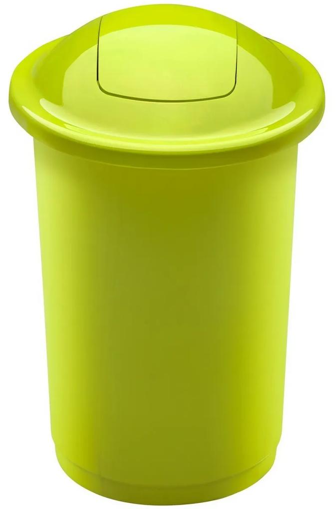 Aldo Odpadkový koš na tříděný odpad Top Bin 50 l, zelená | BIANO