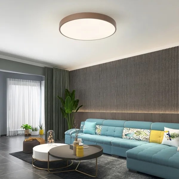 Brilagi - LED Stropní svítidlo POOL LED/60W/230V 3000/4000/6000K 60 cm hnědá