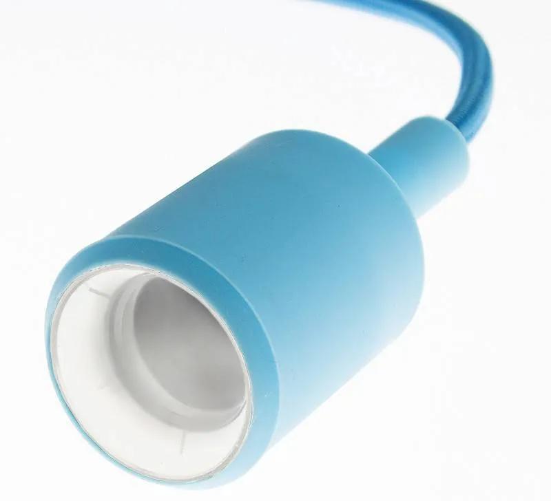 creative cables Silikonová objímka E27 v sadě Barva komponentu: Modrá