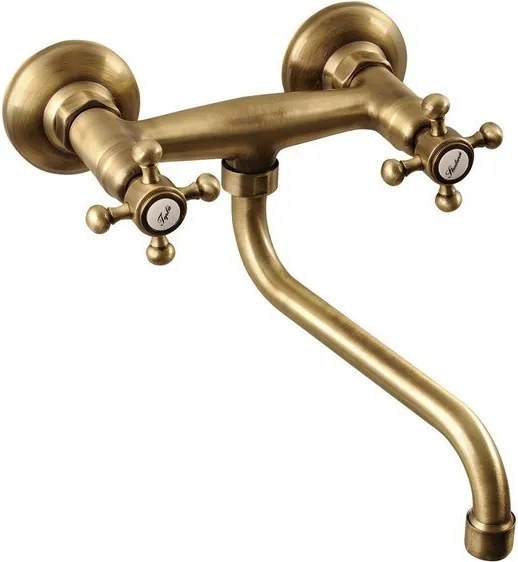 Reitano Rubinetteria Reitano Rubinetteria, ANTEA nástěnná baterie, bronz, 3066